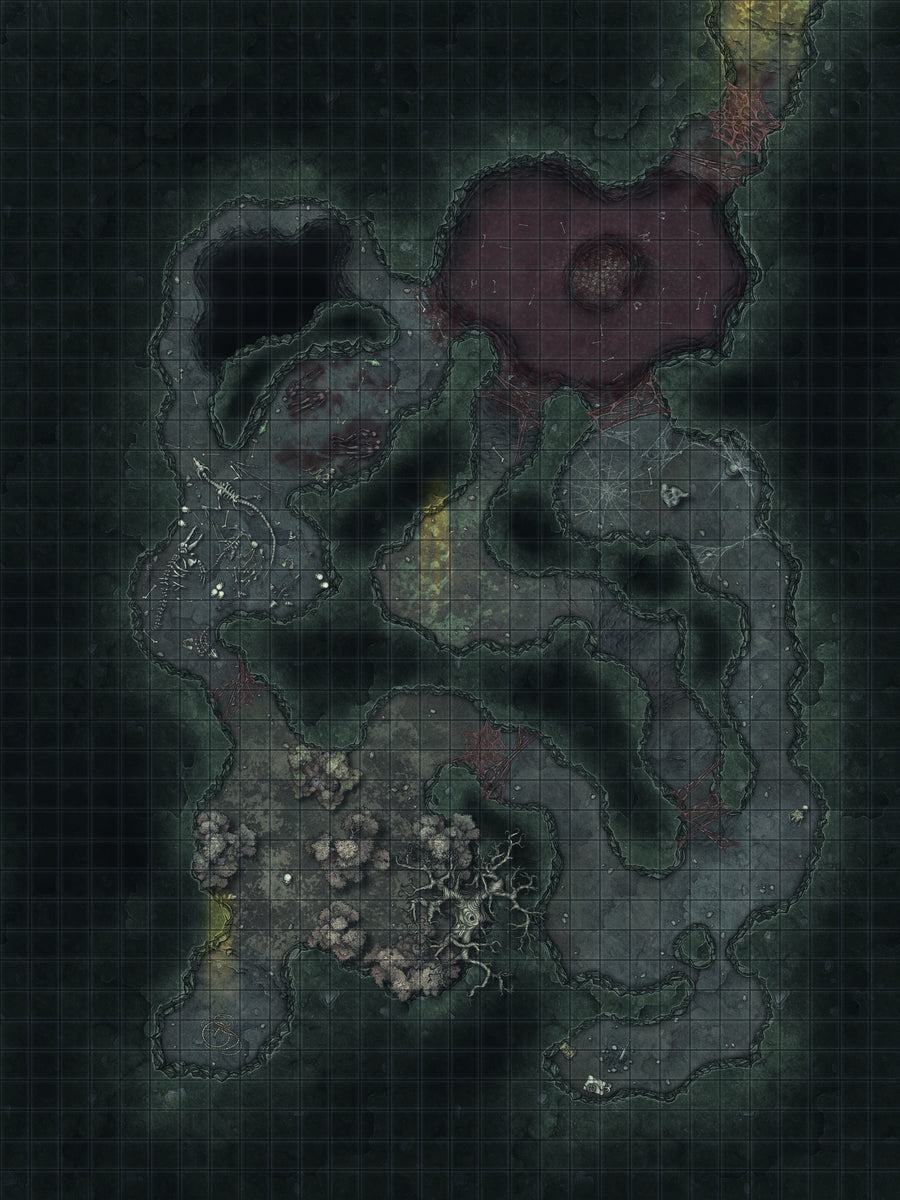 Map Pack #29 - Horror – The DM Lair