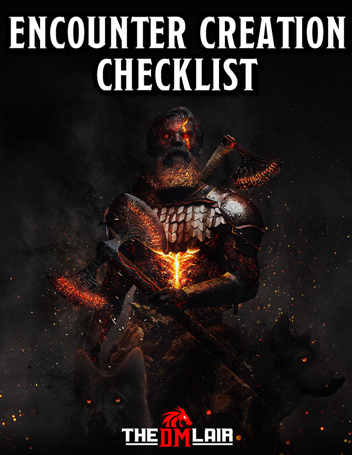 Encounter Creation Checklist – The DM Lair