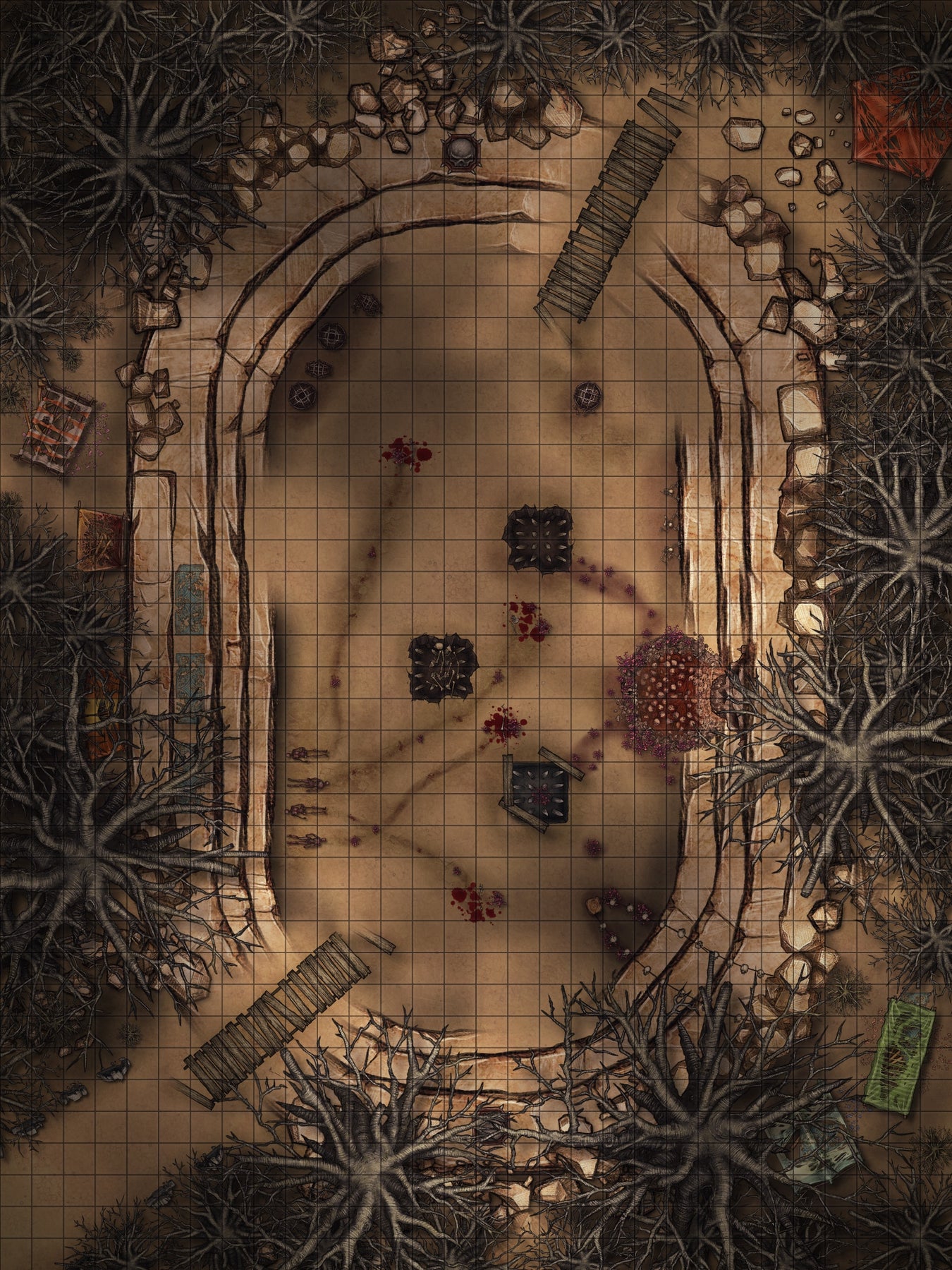 Map Pack #29 - Horror – The DM Lair