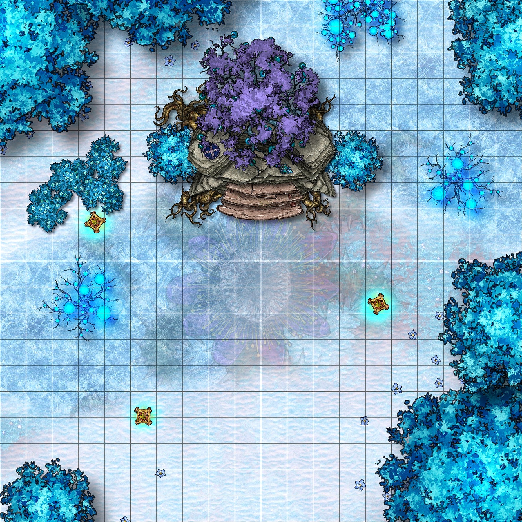 Map Pack #28 - Feywild – The DM Lair