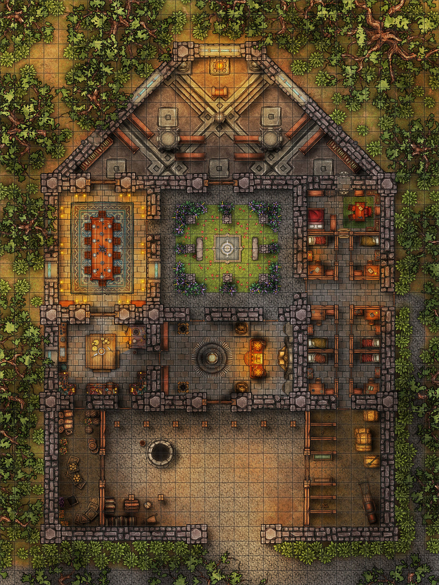 Map Pack #24 - Religious Sites – The DM Lair
