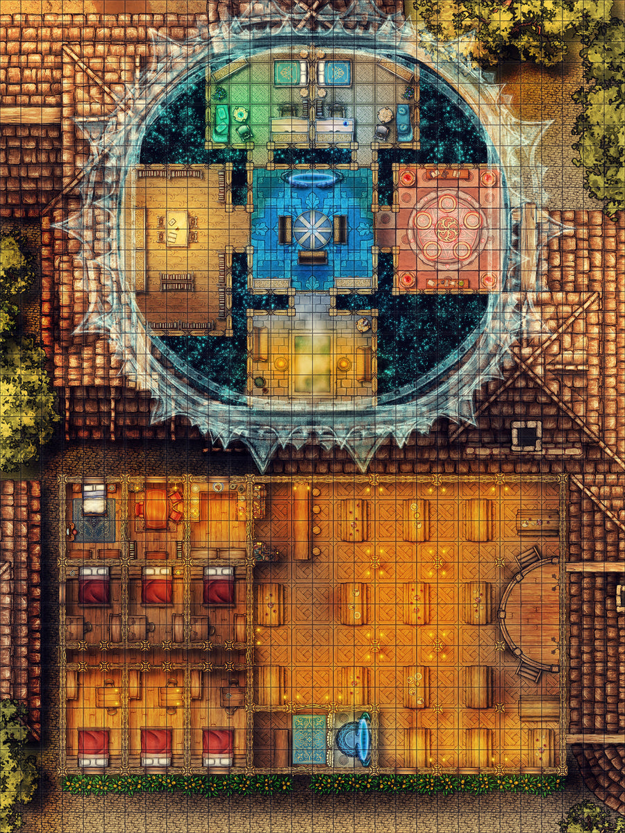 Map Pack Bundle #9 – The DM Lair