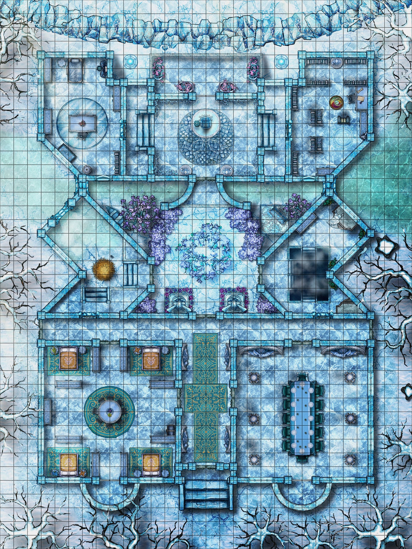 Map Pack #28 - Feywild – The DM Lair