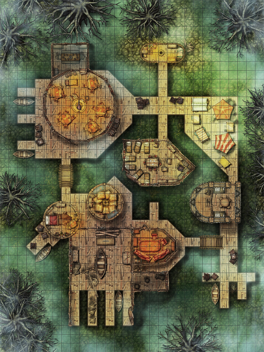 Map Pack Bundle #12 – The DM Lair