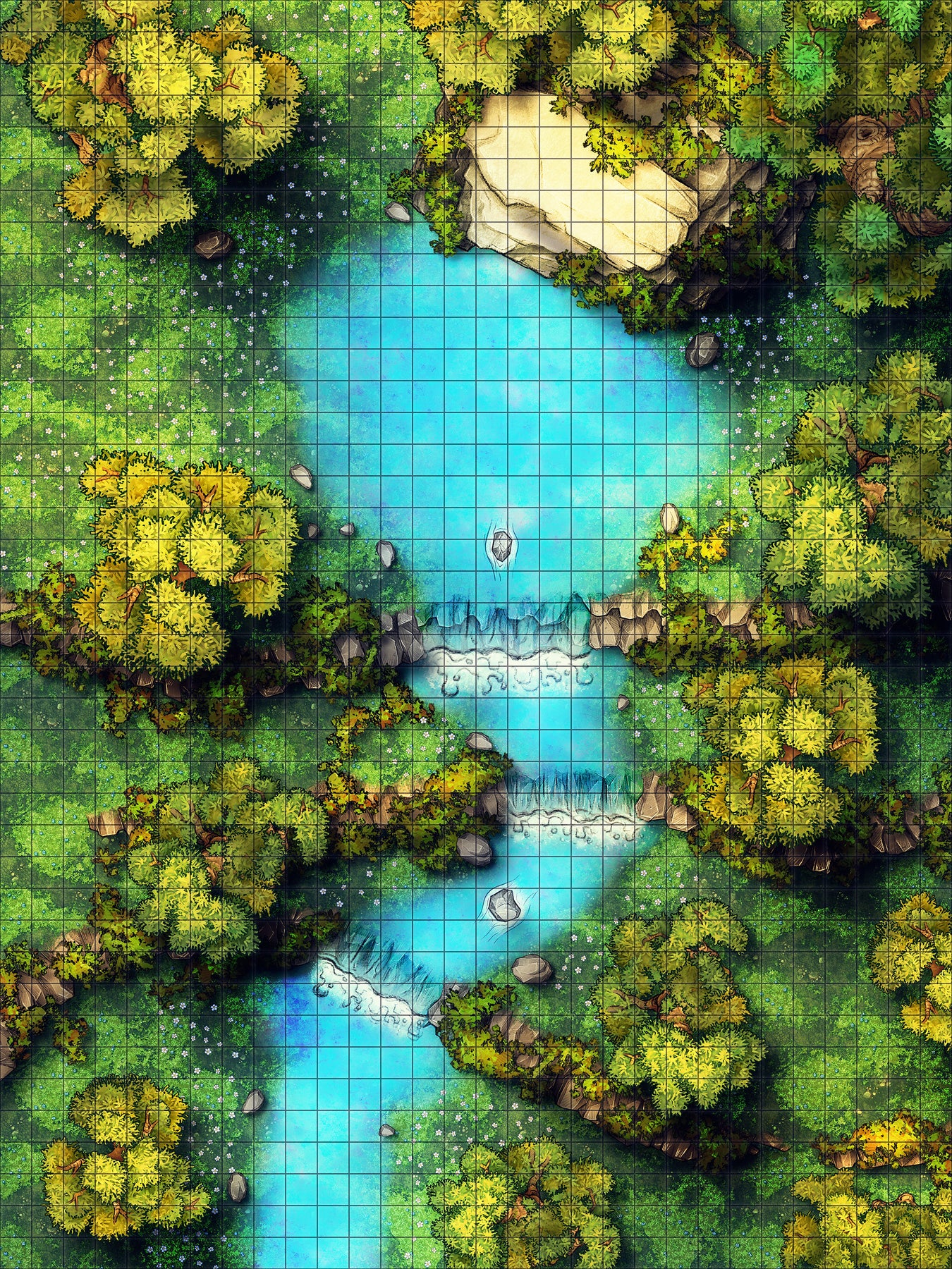 Map Pack #28 - Feywild – The DM Lair