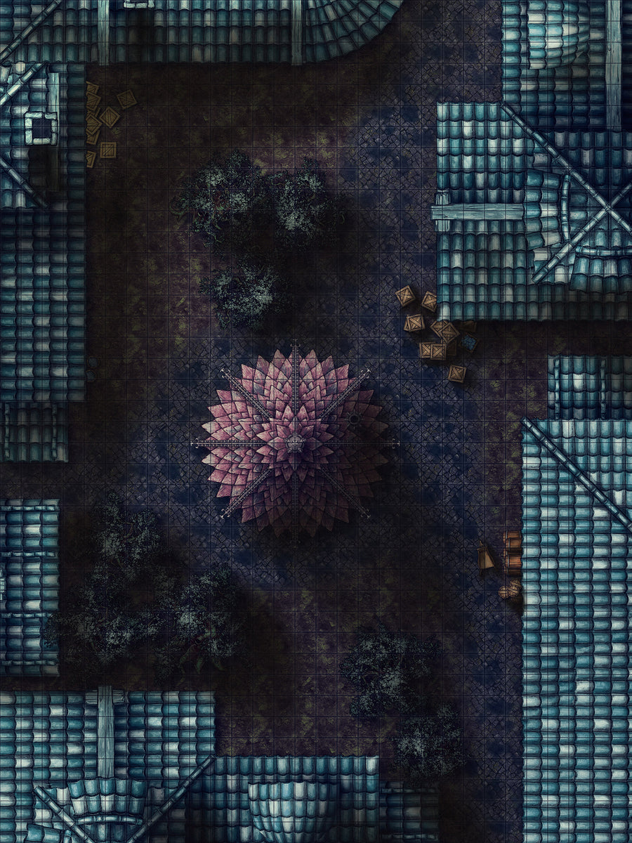 Map Pack #38 - Fey City – The DM Lair