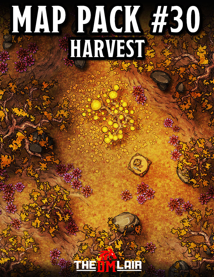 Map Pack #30 - Harvest – The DM Lair