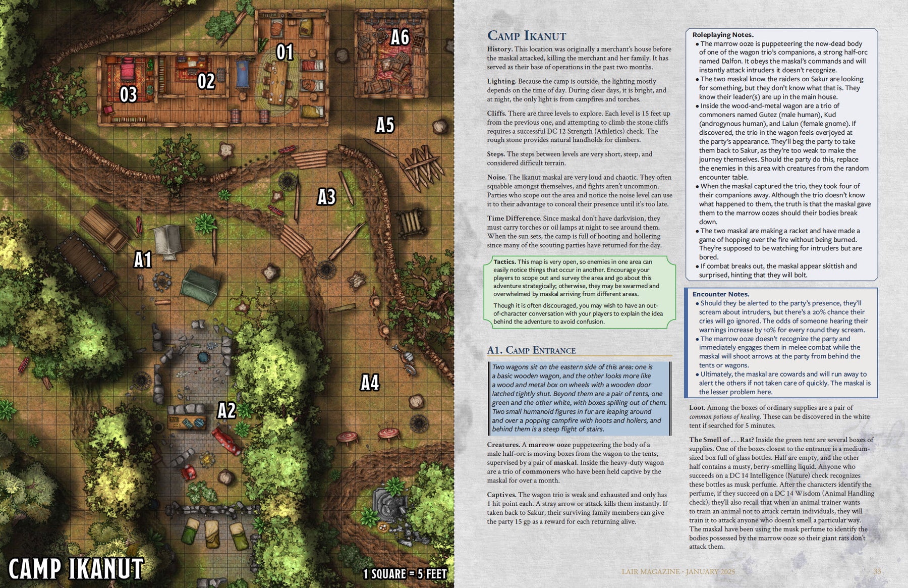 Lair Magazine 2025 Subscription - 5e – The DM Lair