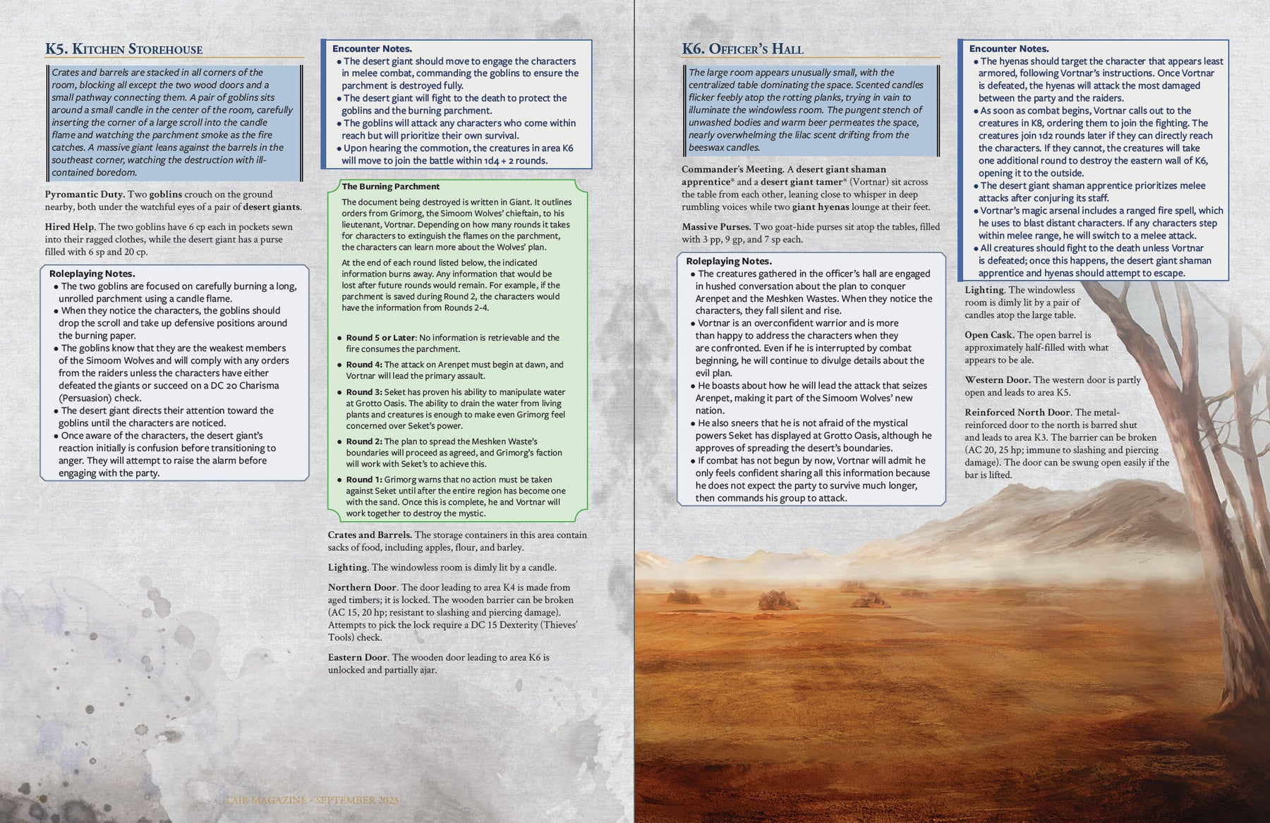 Lair Magazine Bundle: Issues 31-33 – The DM Lair