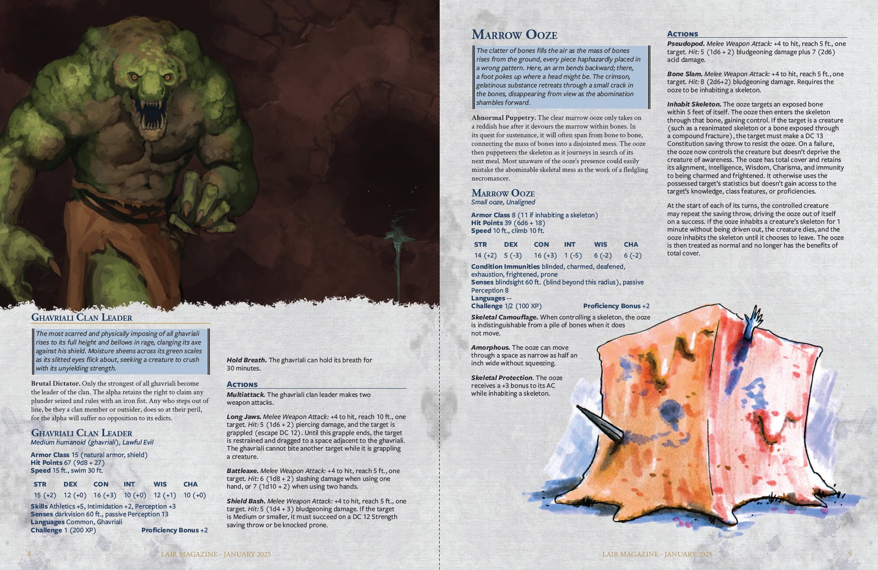 Lair Magazine 2025 Subscription - 5e – The DM Lair