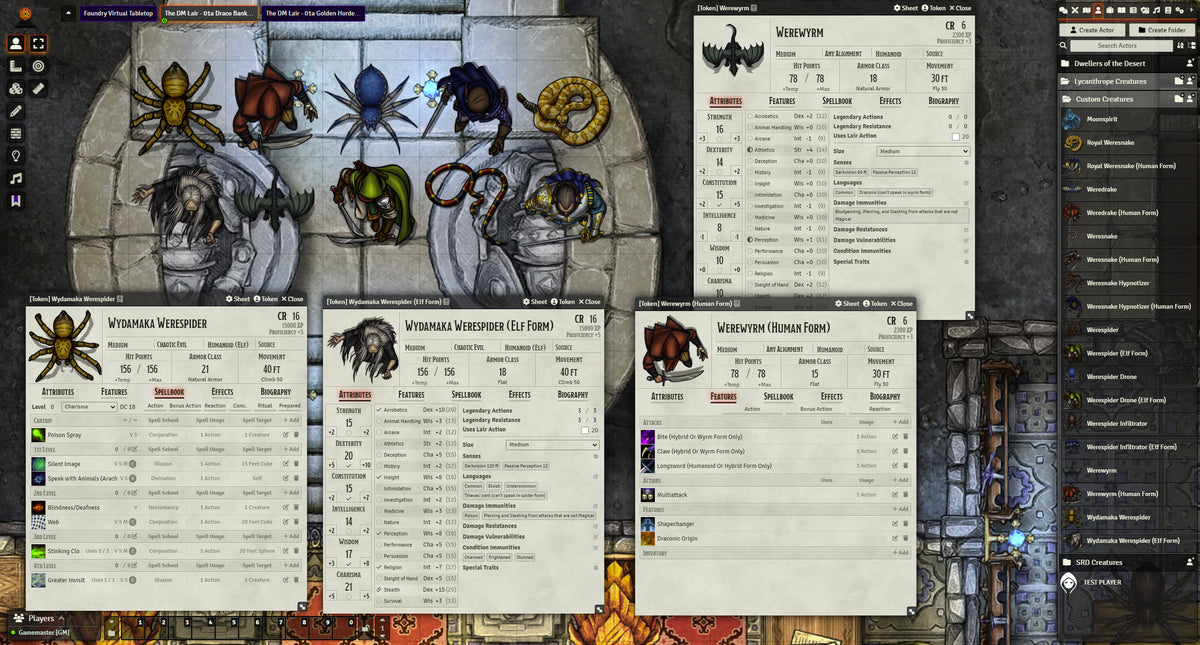 Luna & Lycan Foundry Module – The DM Lair