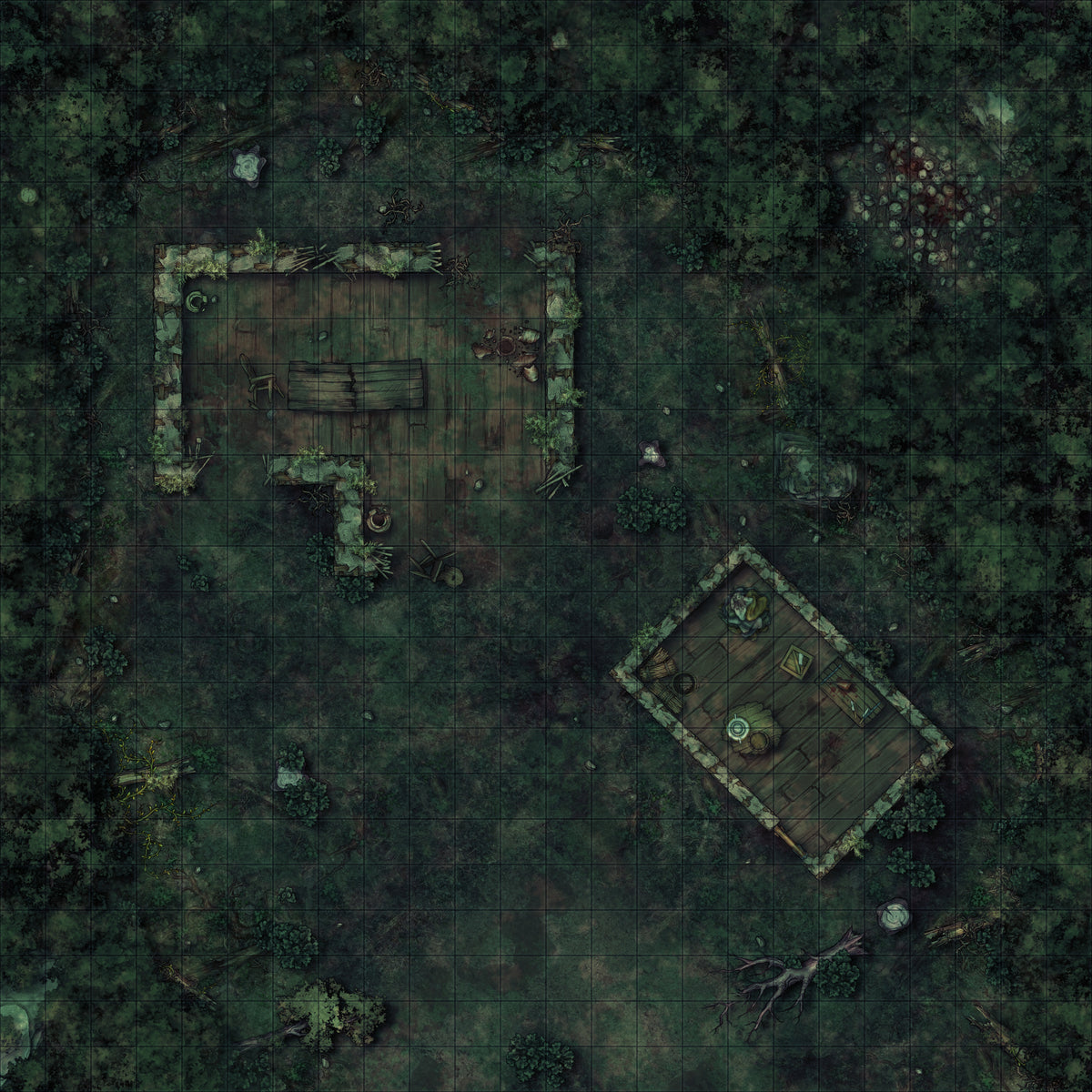 Map Pack #15 - Ruins – The DM Lair