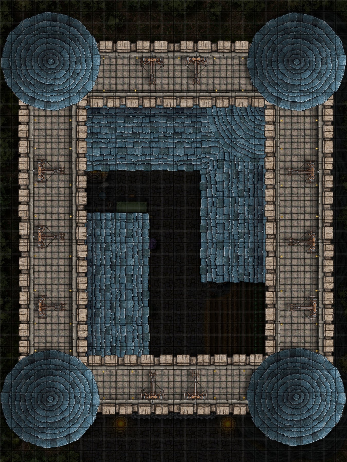 Map Pack #12 - Castles – The DM Lair