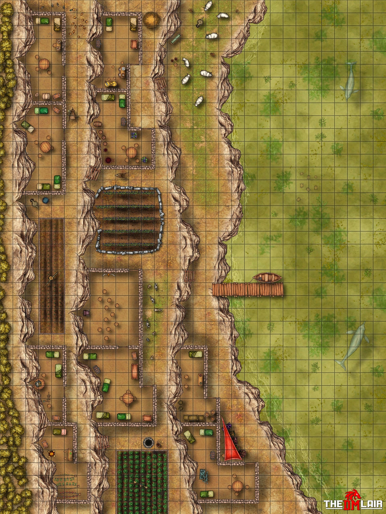 Map Pack Bundle #2 – The DM Lair