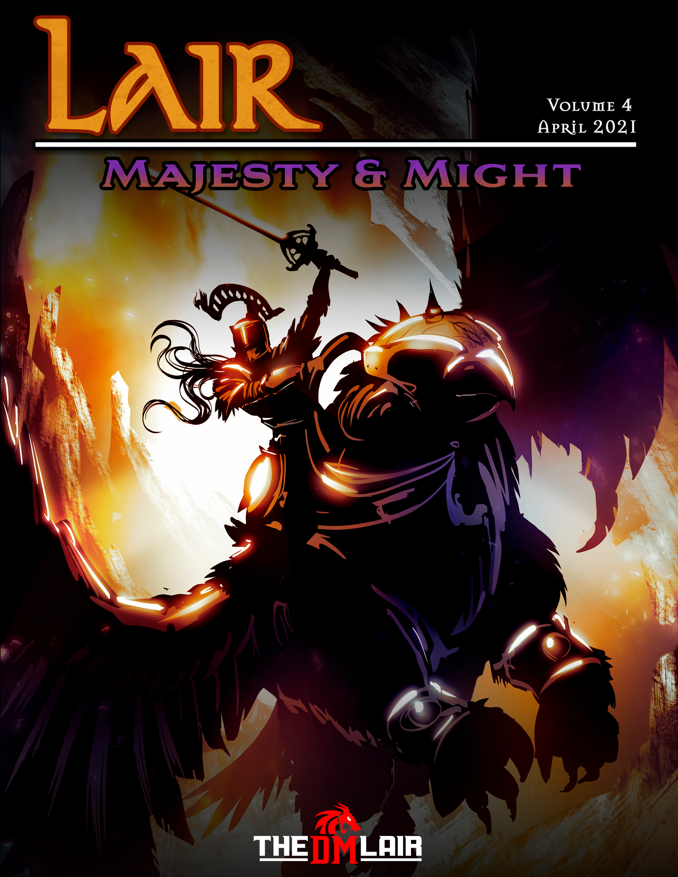 Majesty & Might - Lair Magazine #4, April 2021 Issue – The DM Lair