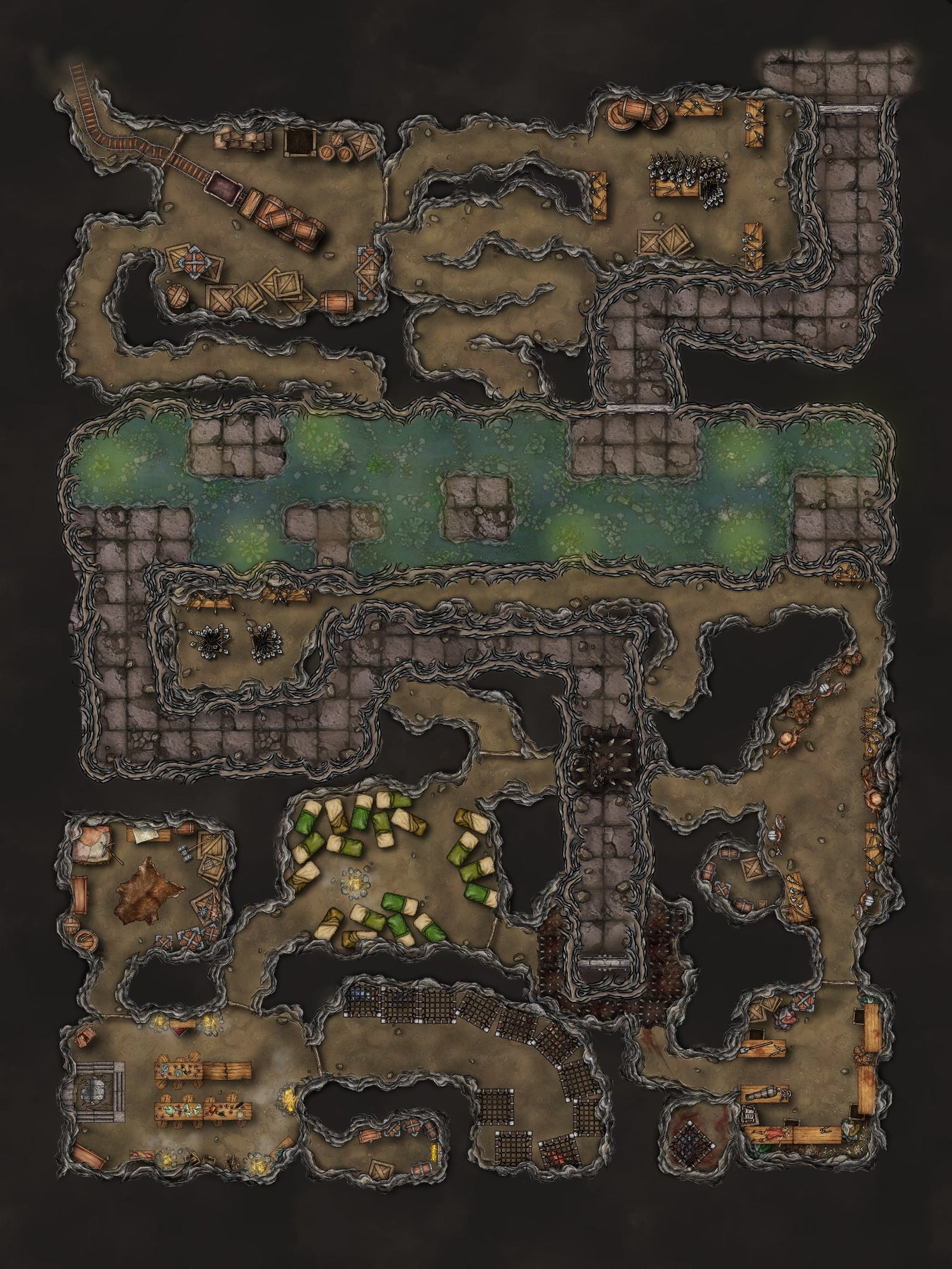 Map Pack Bundle #5 – The DM Lair