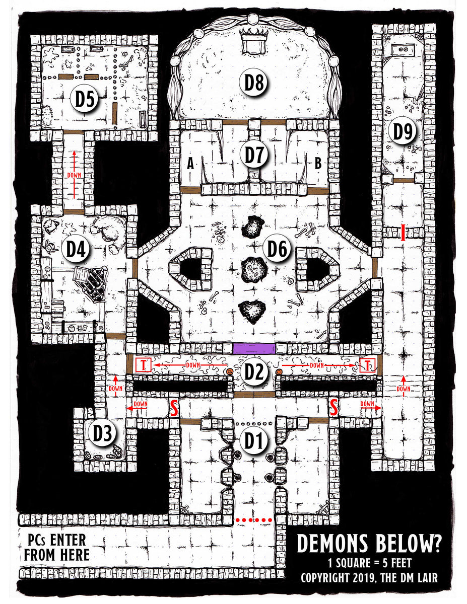 Demons Below? – The DM Lair