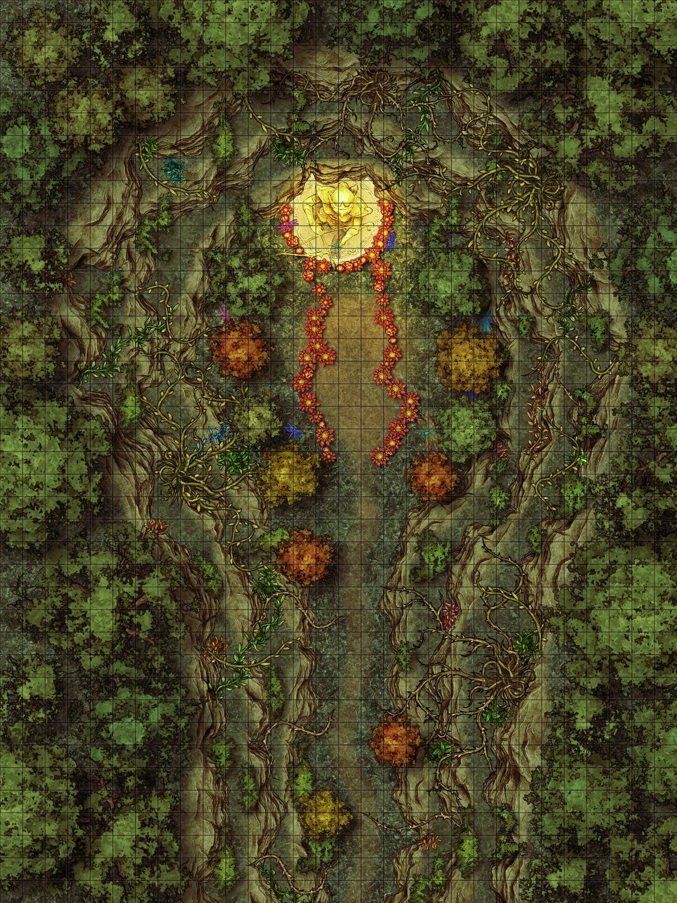 Map Pack #18 - Elven Settlements – The DM Lair