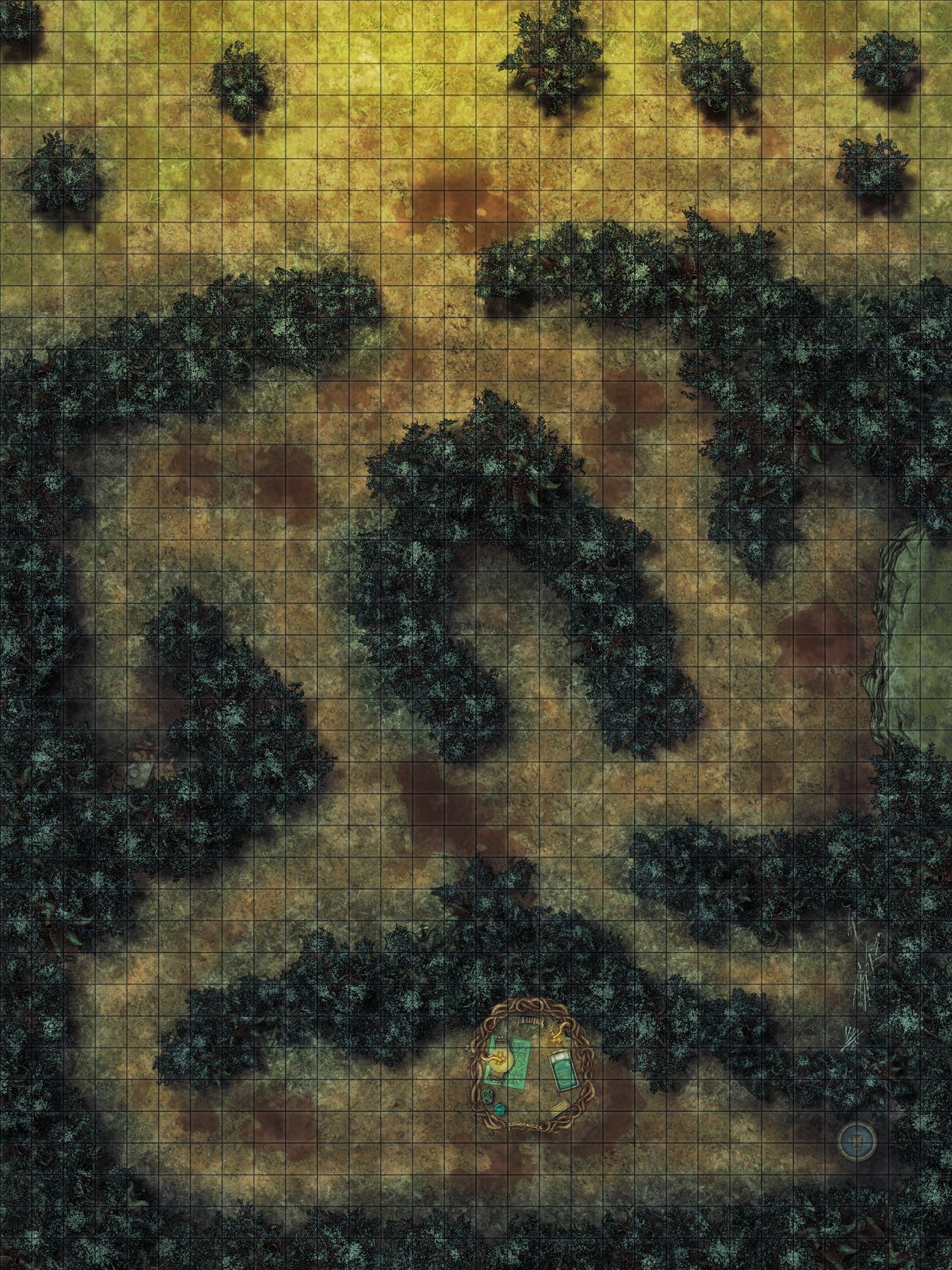 Map Pack #18 - Elven Settlements – The DM Lair