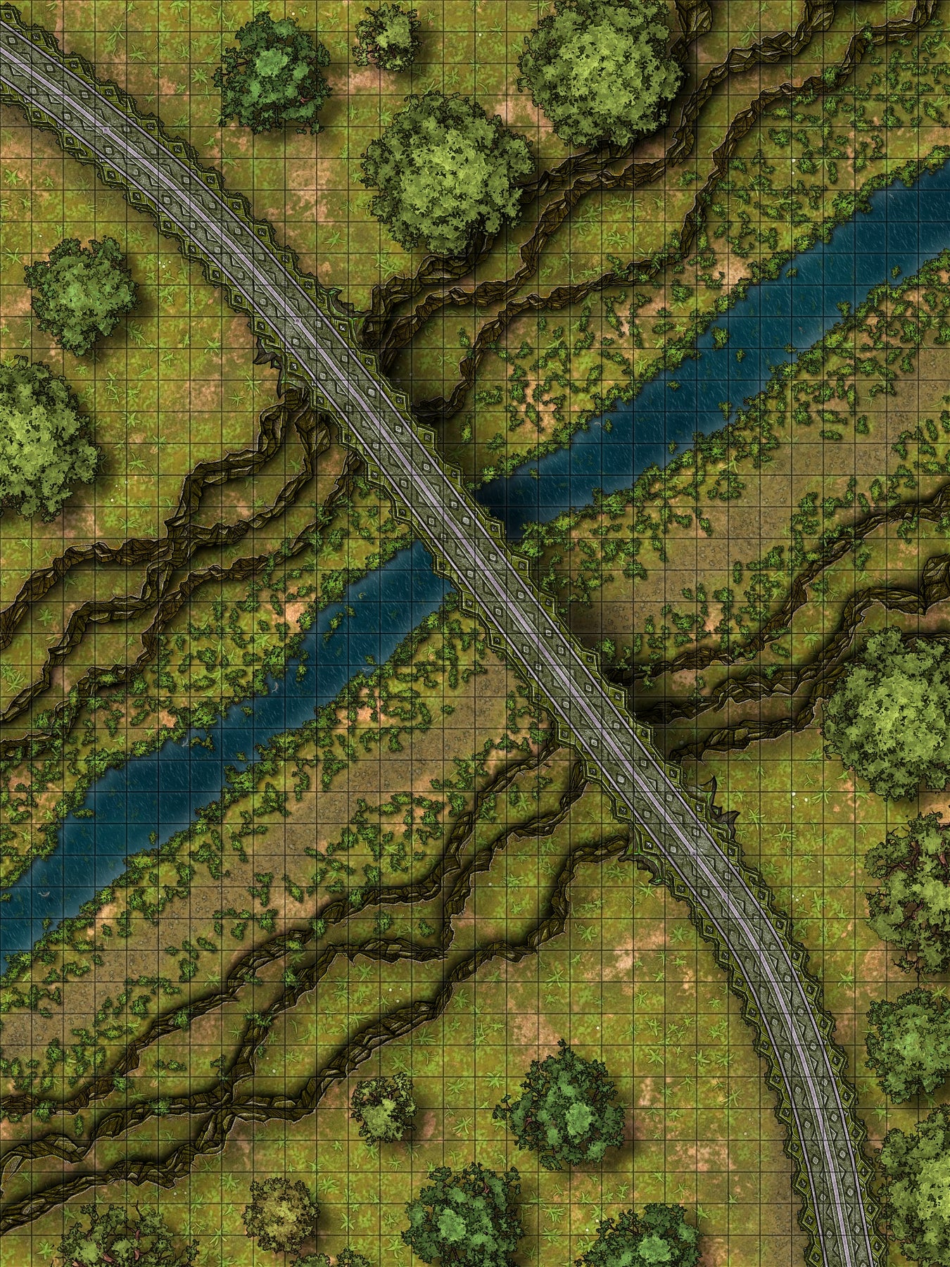 Map Pack #18 - Elven Settlements – The DM Lair