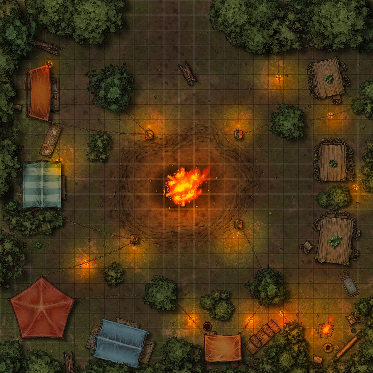 Map Pack Bundle #7 – The DM Lair