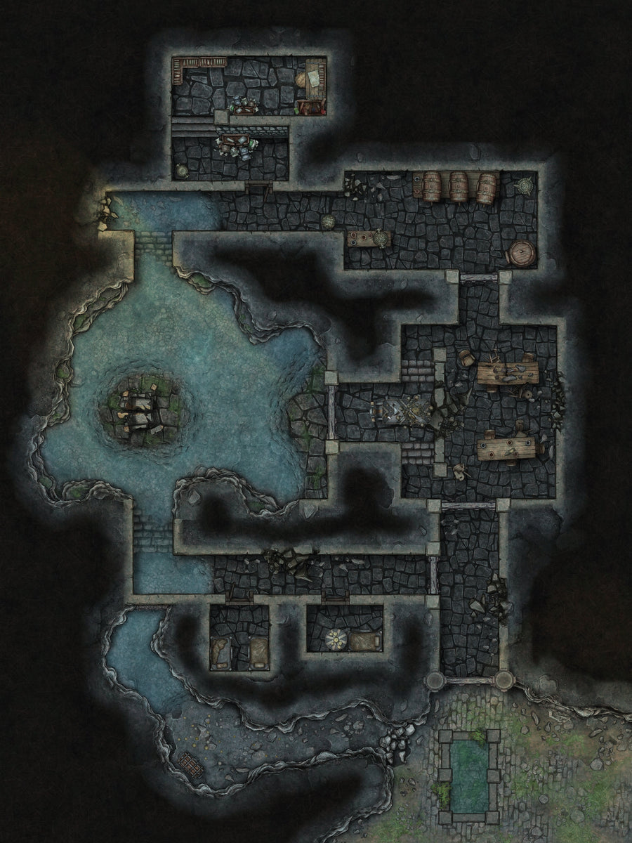 Map Pack Bundle #5 – The DM Lair