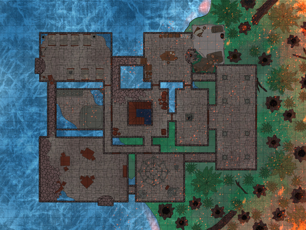 Map Pack #16 - Calamity – The DM Lair