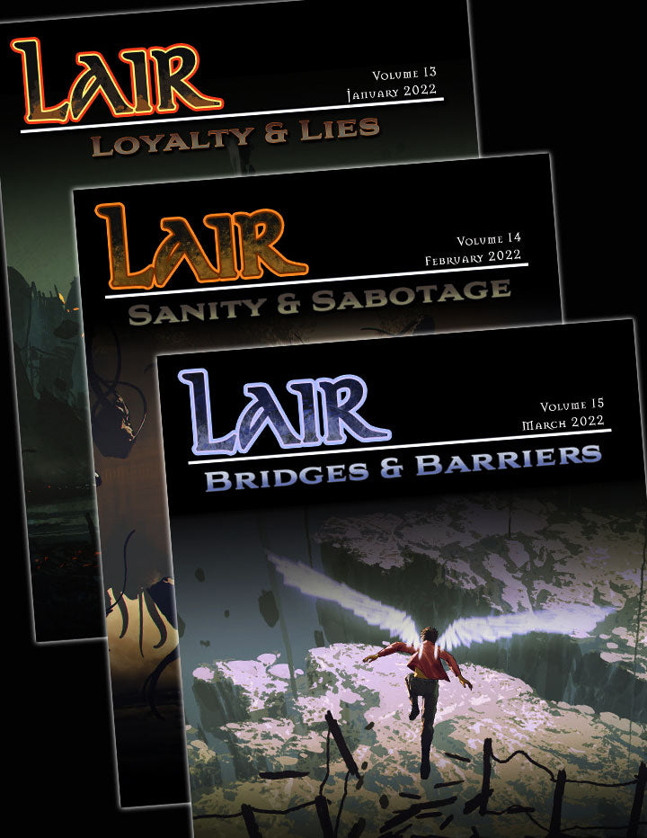 Lair Magazine Bundle: Issues 13-15 – The DM Lair
