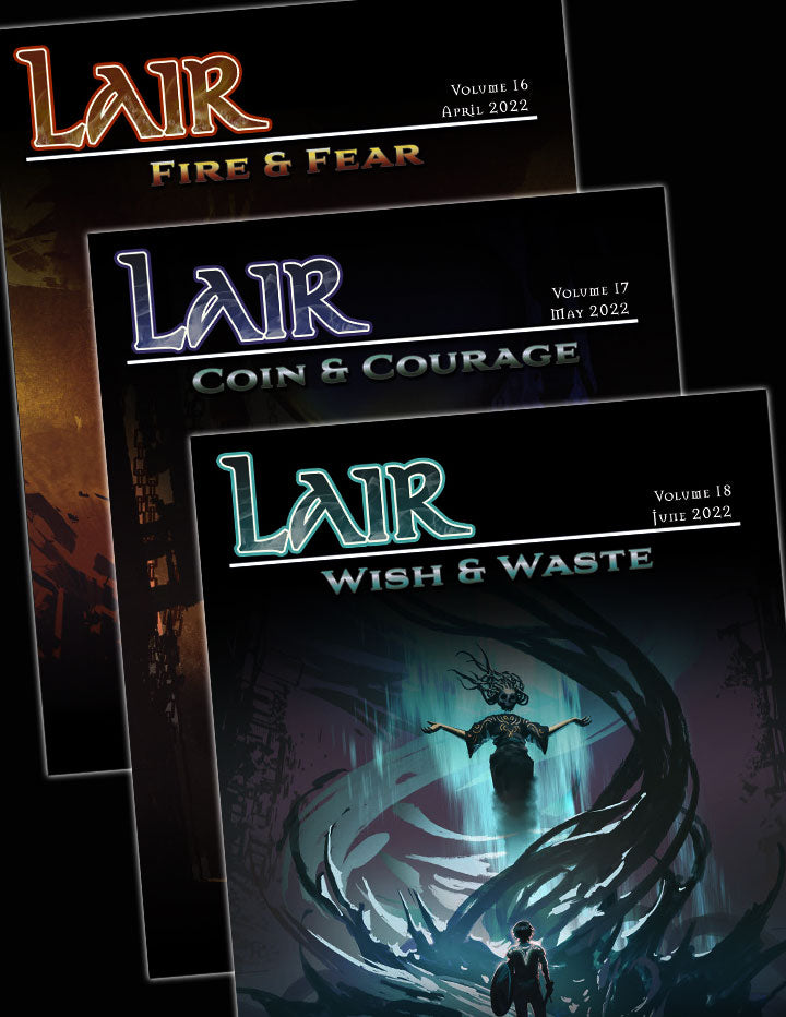 Lair Magazine Bundle: Issues 16-18 – The DM Lair
