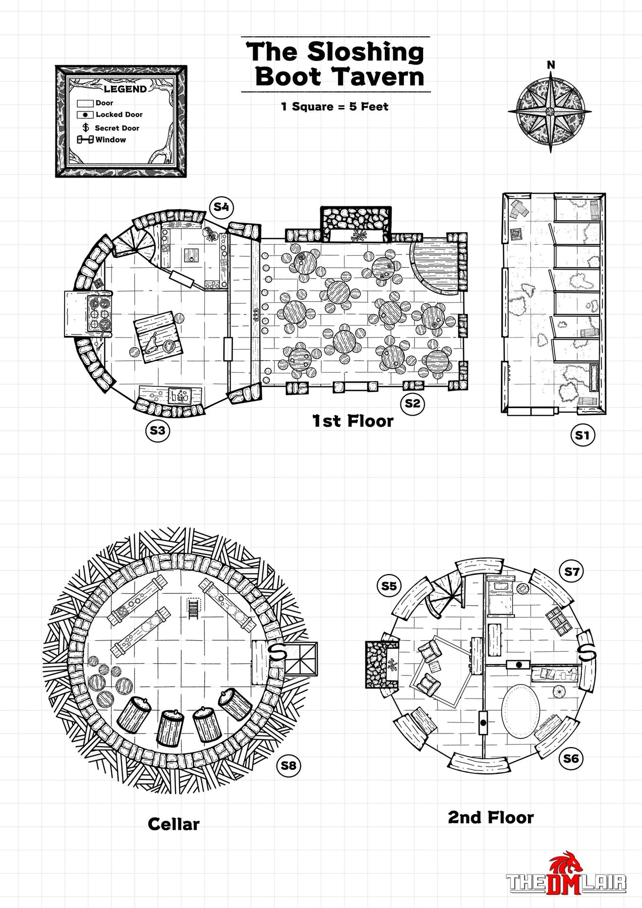 Into the Fey PDF & Map Pack – The DM Lair