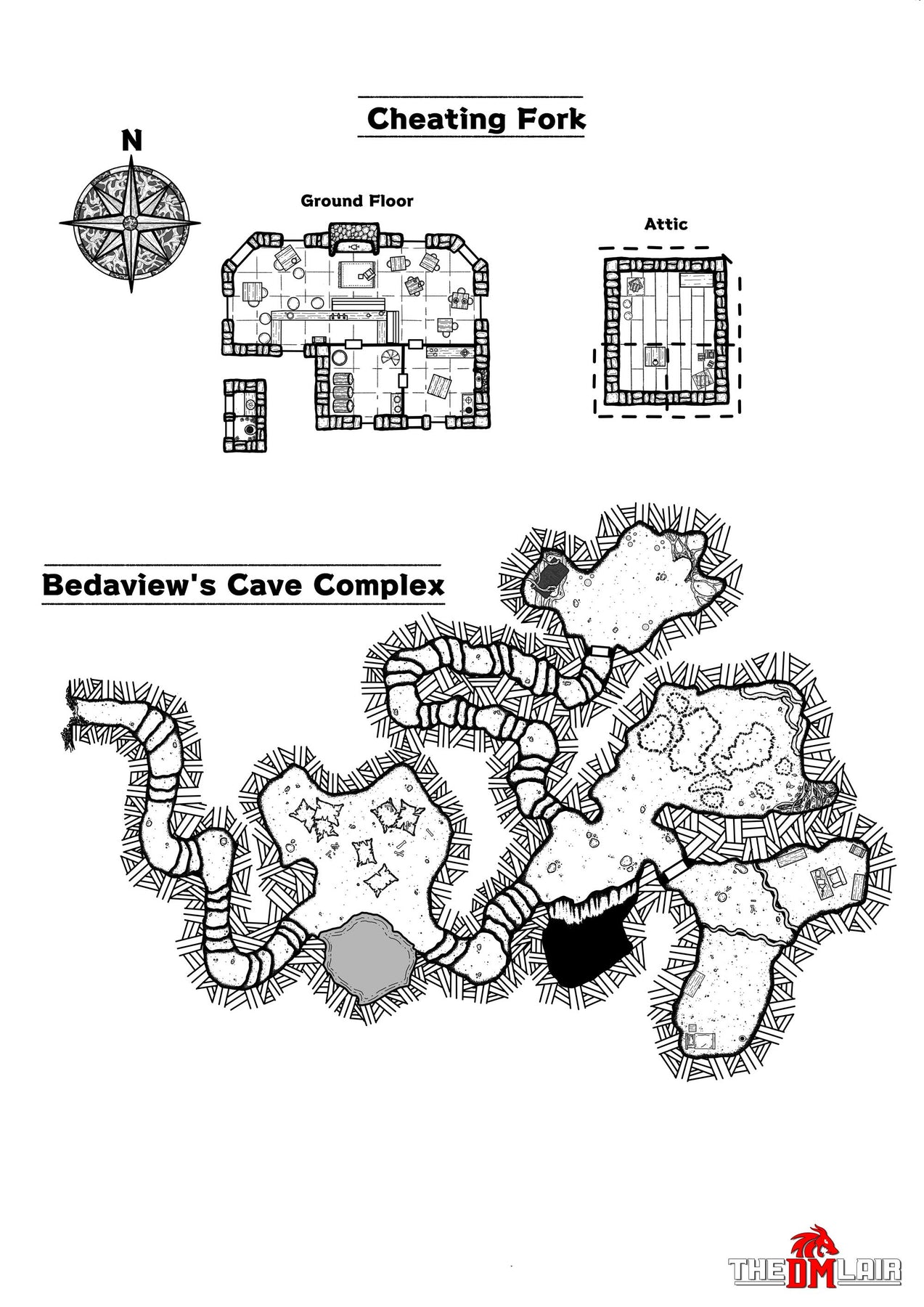 Into the Fey PDF & Map Pack – The DM Lair