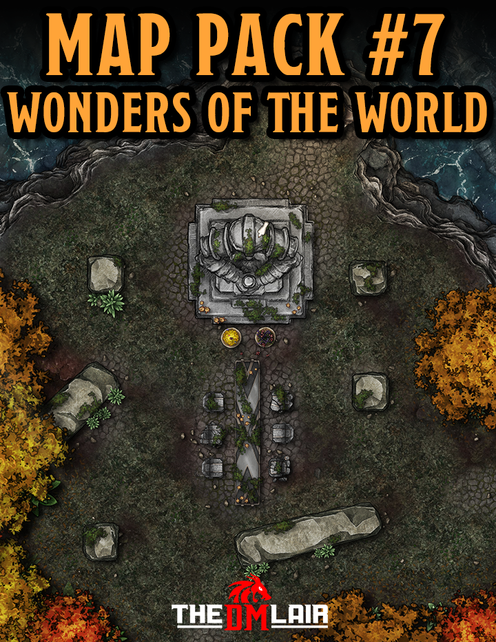 Map Pack #7 - Wonders of the World – The DM Lair