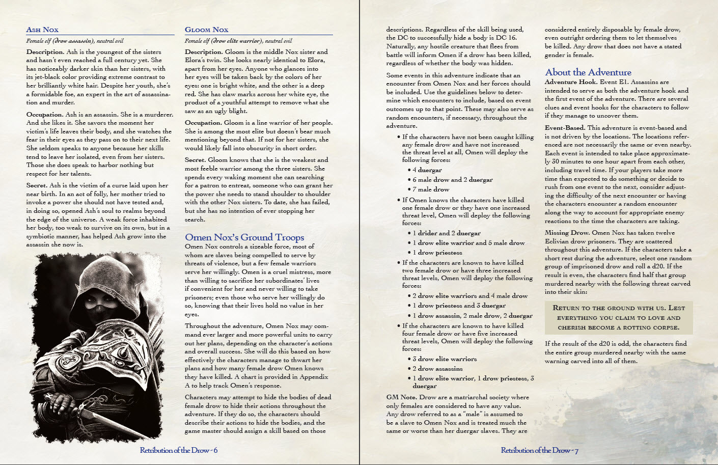 Retribution of the Drow – The DM Lair