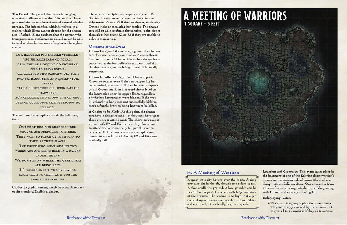 Retribution of the Drow – The DM Lair