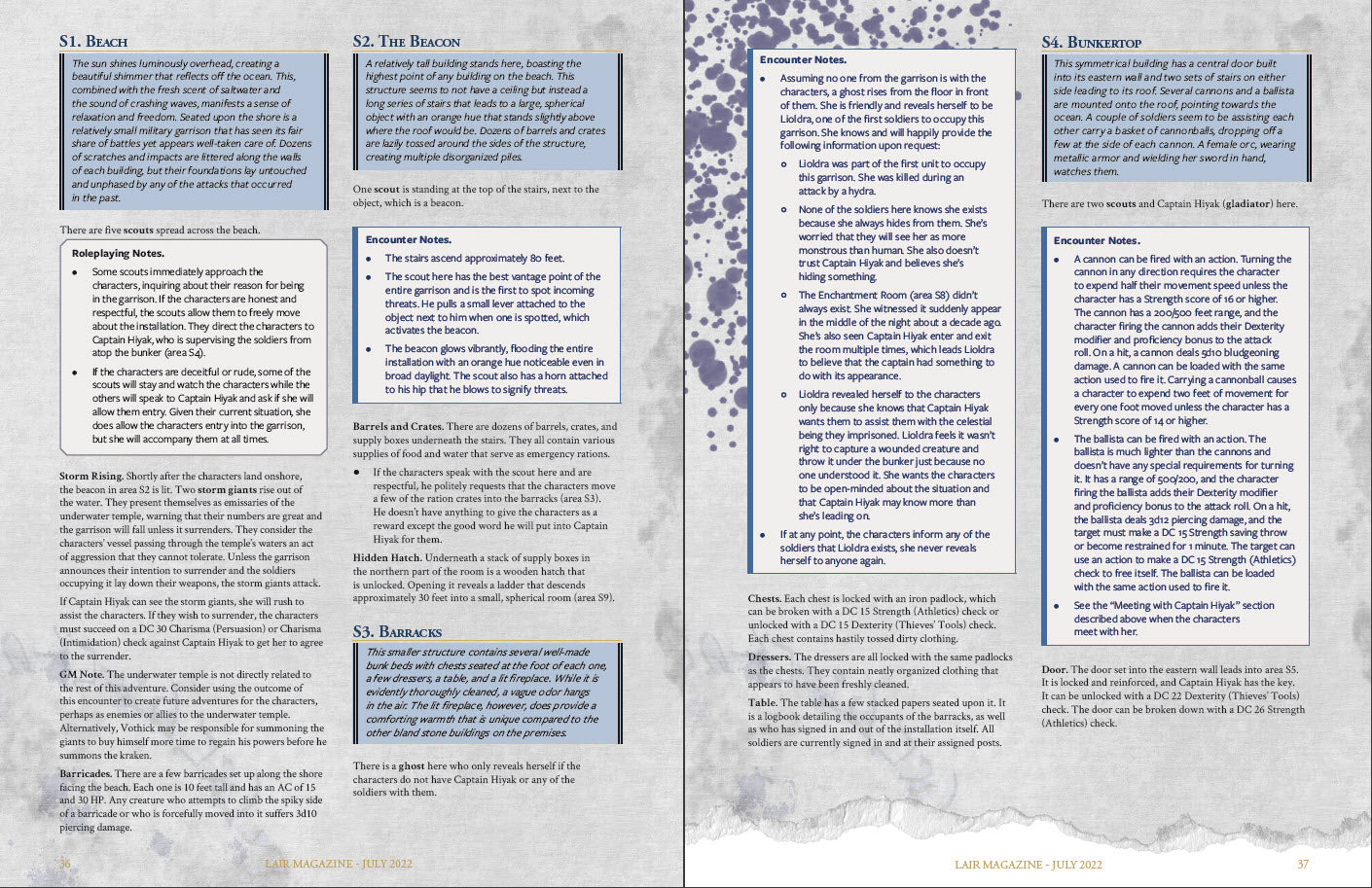 Lair Magazine Bundle: Issues 19-21 – The DM Lair