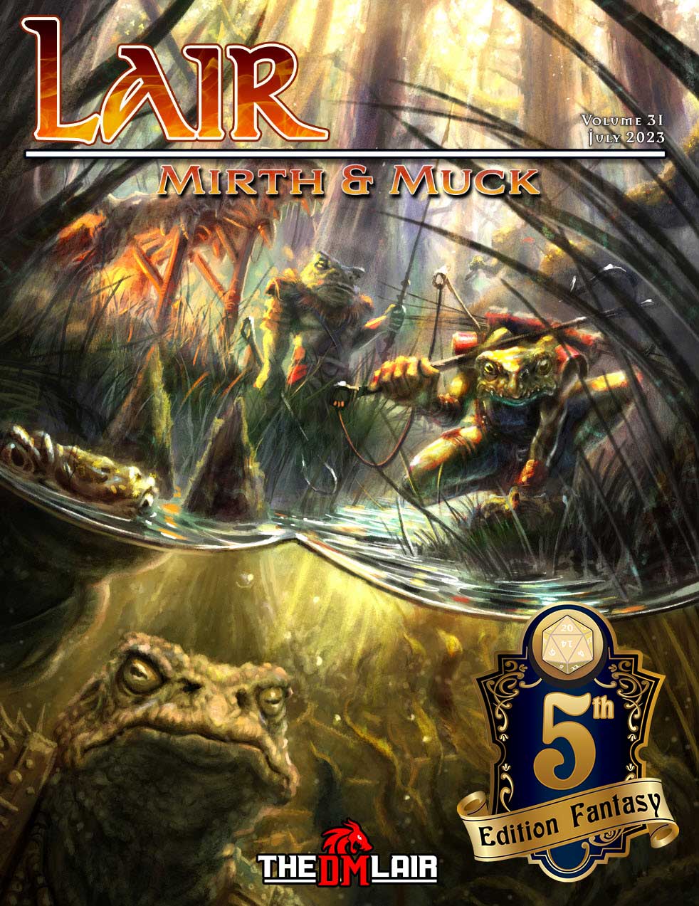 Mirth & Muck - Lair Magazine #31, July 2023 Issue – The DM Lair