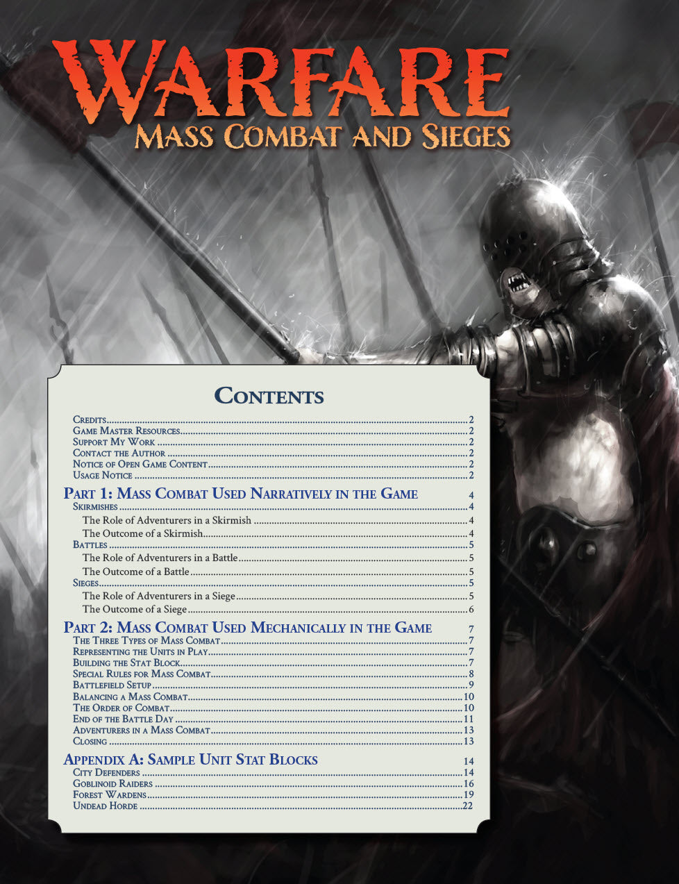Warfare: Mass Combat and Sieges – The DM Lair